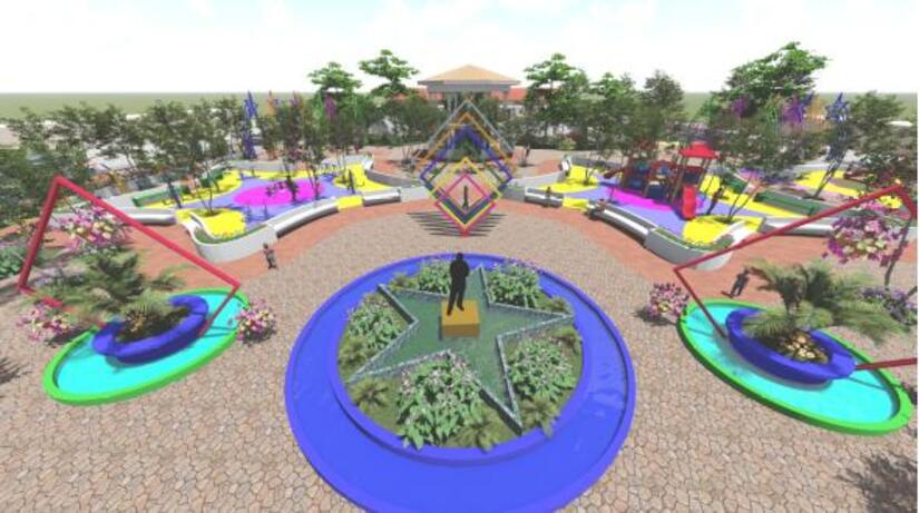 Iniciará remodelación del Parque Central de Teustepe, Boaco