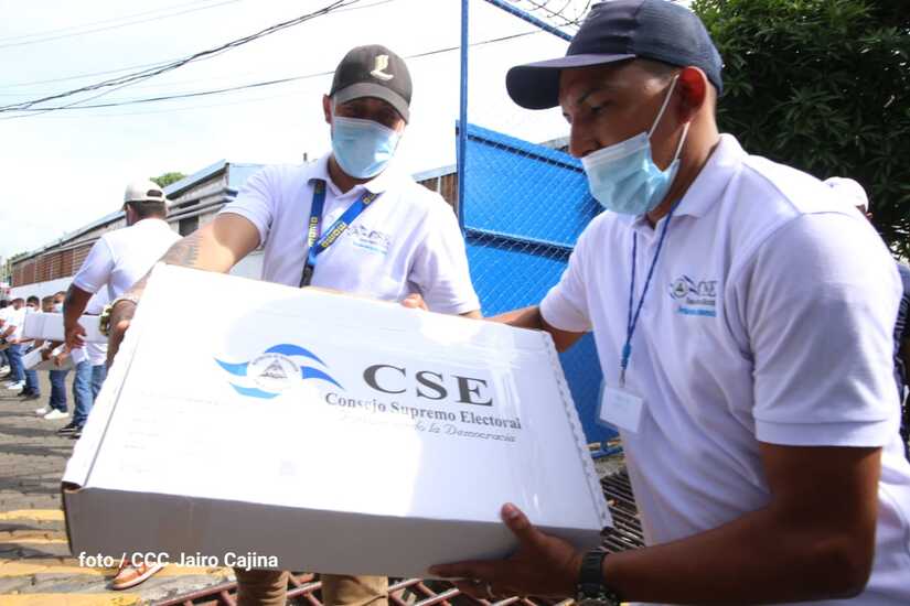 CSE realizó traslado de material electoral a los Centros de Votación en ...