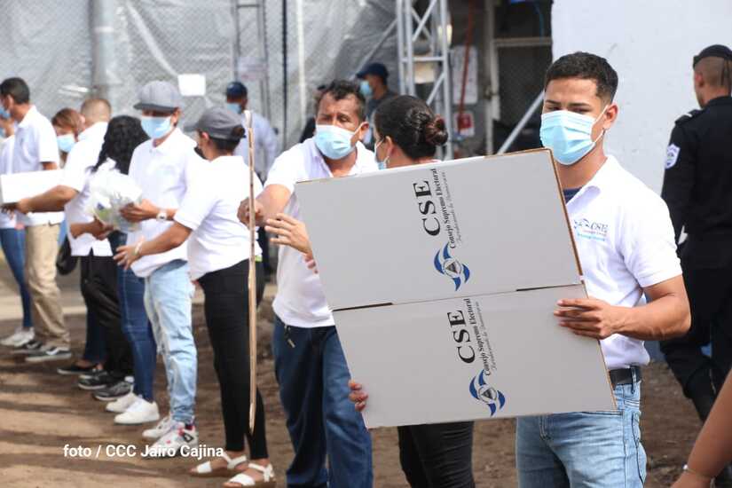 CSE realizó traslado de material electoral a los Centros de Votación en ...