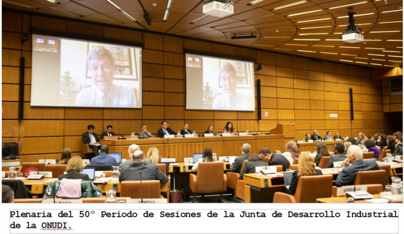Nicaragua participa en Junta de Desarrollo Industrial en ONUDI