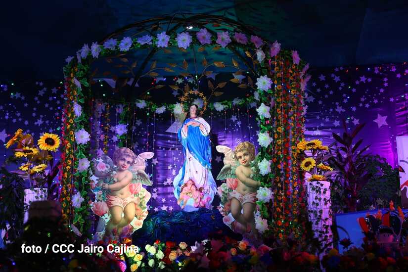 Familias de Nicaragua ya pueden disfrutar de los Altares a La Purísima ...