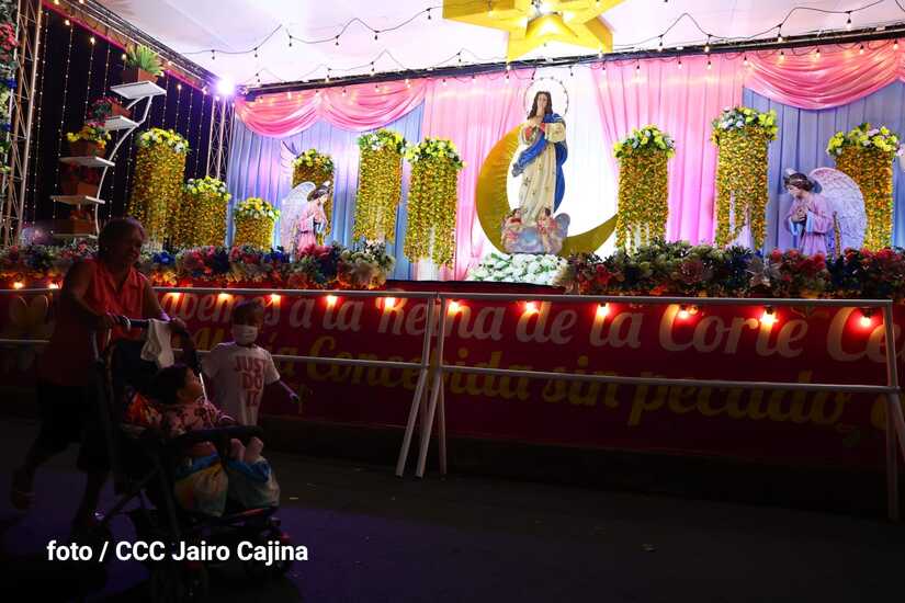 Familias de Nicaragua ya pueden disfrutar de los Altares a La Purísima ...