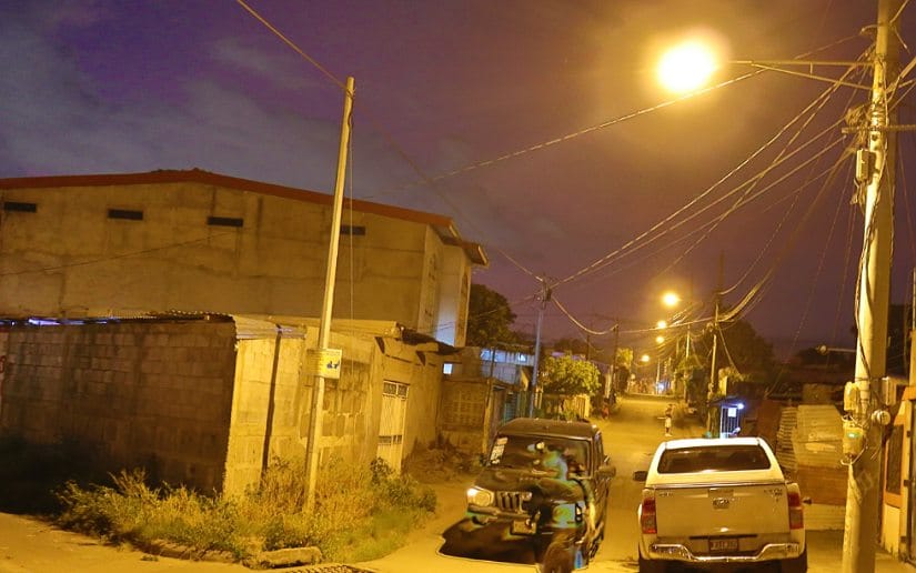 Calles más iluminadas para el Barrio Villa Israel