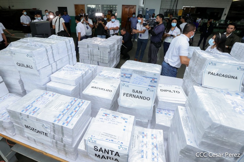 CSE: Concluye proceso de fabricación de las boletas electorales 2022