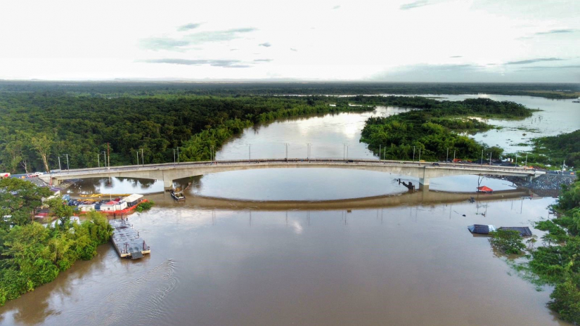 Finalizan la construcción del Puente Wawa, una obra trascendental para ...