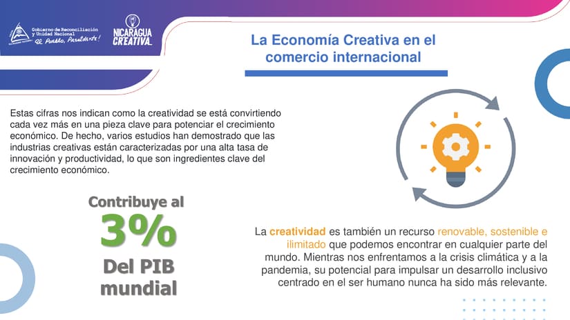 Economía Creativa en el Comercio Internacional y Oportunidades para el ...
