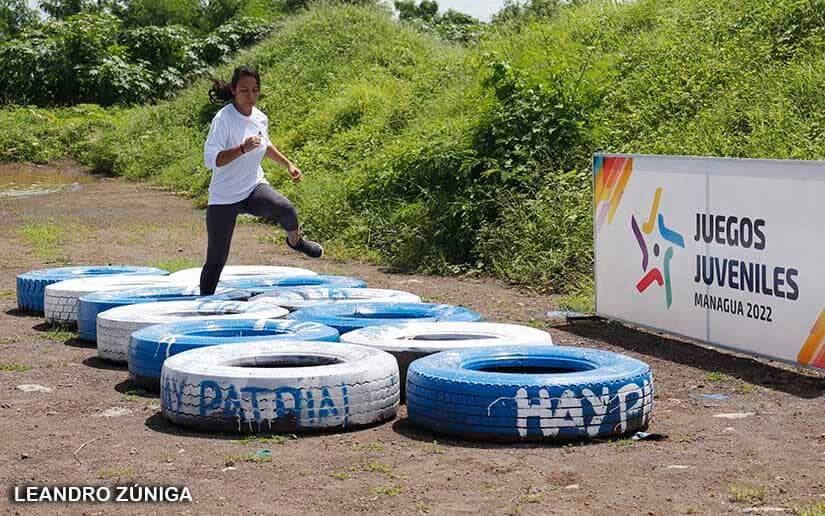 Jóvenes participan en circuito departamental de Retos Extremos Hay Patria