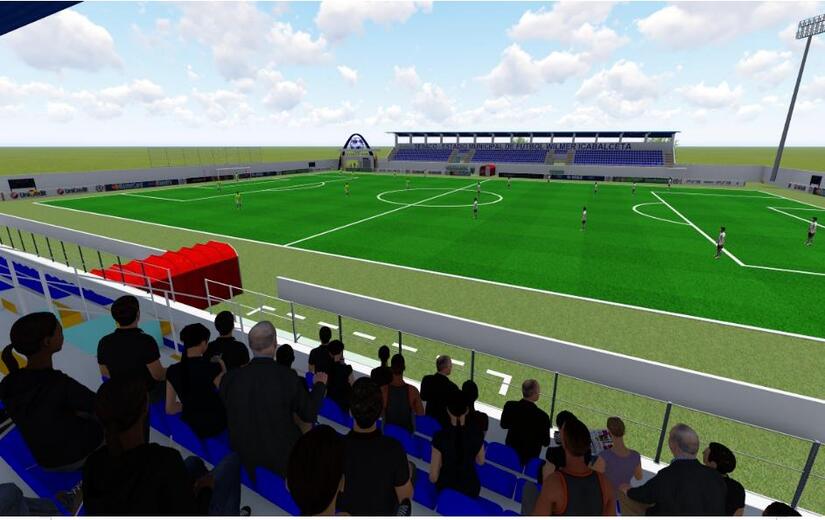 Así lucirá el nuevo Estadio de Fútbol de Sébaco, Matagalpa