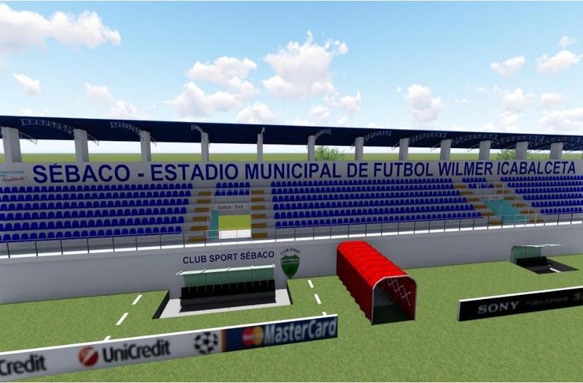 Así lucirá el nuevo Estadio de Fútbol de Sébaco, Matagalpa
