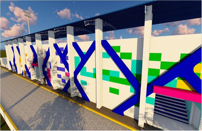 Así lucirá el nuevo Estadio de Fútbol de Sébaco, Matagalpa