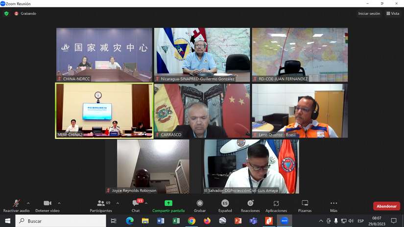 SINAPRED participa en Taller CELAC-CHINA sobre la Gestión de Riesgo de ...