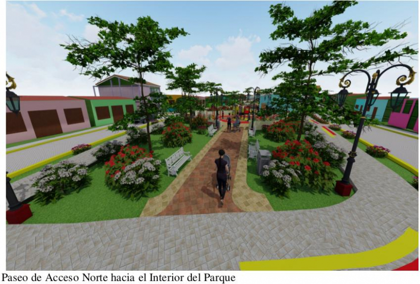 Así lucirá el Parque Comunitario de Nandaime