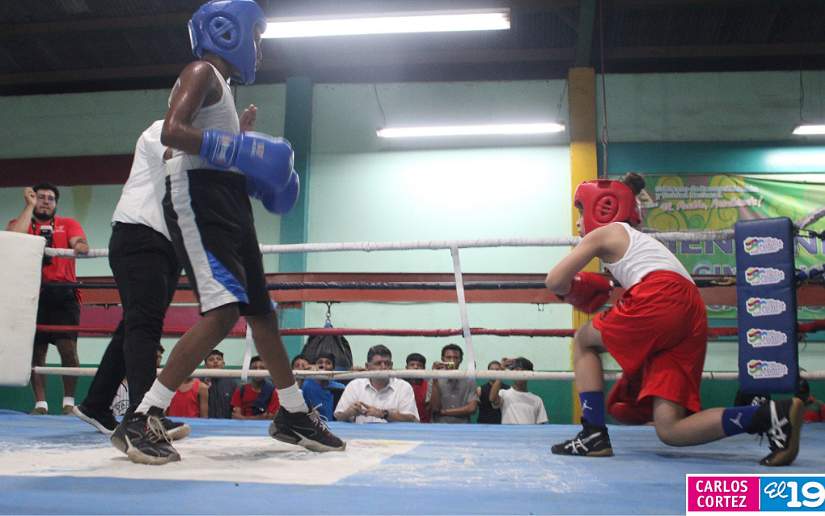 Realizan velada boxística con jóvenes prospectos en el Gimnasio Róger ...