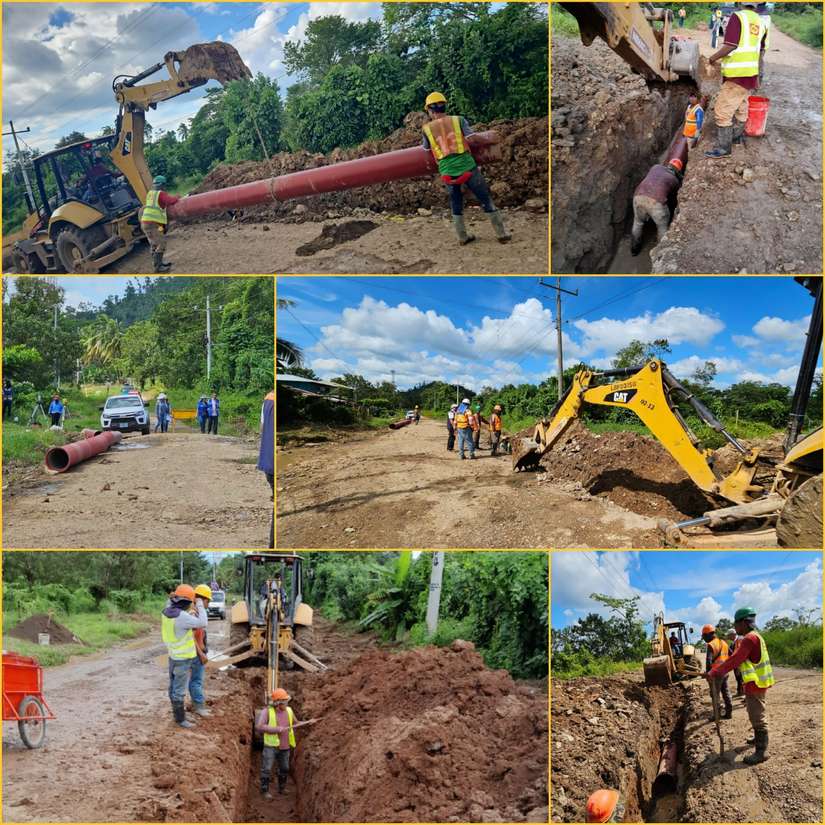 Enacal avanza en la construcción del Sistema de Alcantarillado ...
