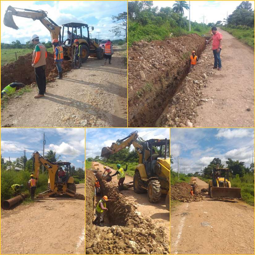 Enacal avanza en la construcción del Sistema de Alcantarillado ...