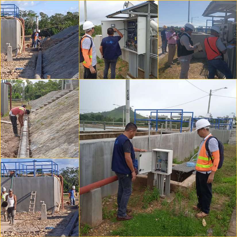 Enacal avanza en la construcción del Sistema de Alcantarillado ...