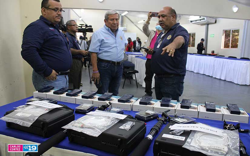 Sinapred entrega equipos para detectar contaminaciones radiológicas