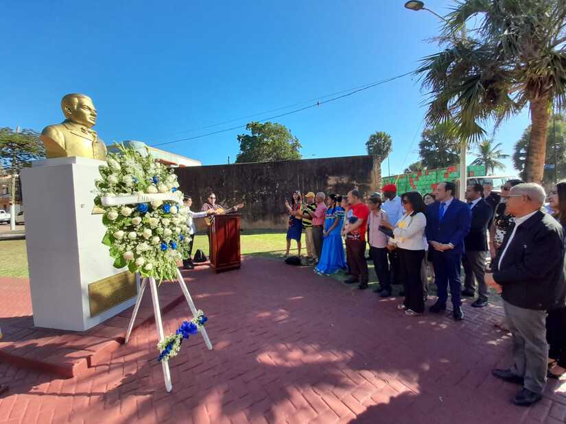 Embajada de Nicaragua en República Dominicana rinde homenaje a Rubén Darío
