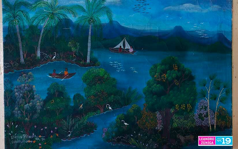 Solentiname, una isla de artesanos y pintores que viven los nuevos tiempos