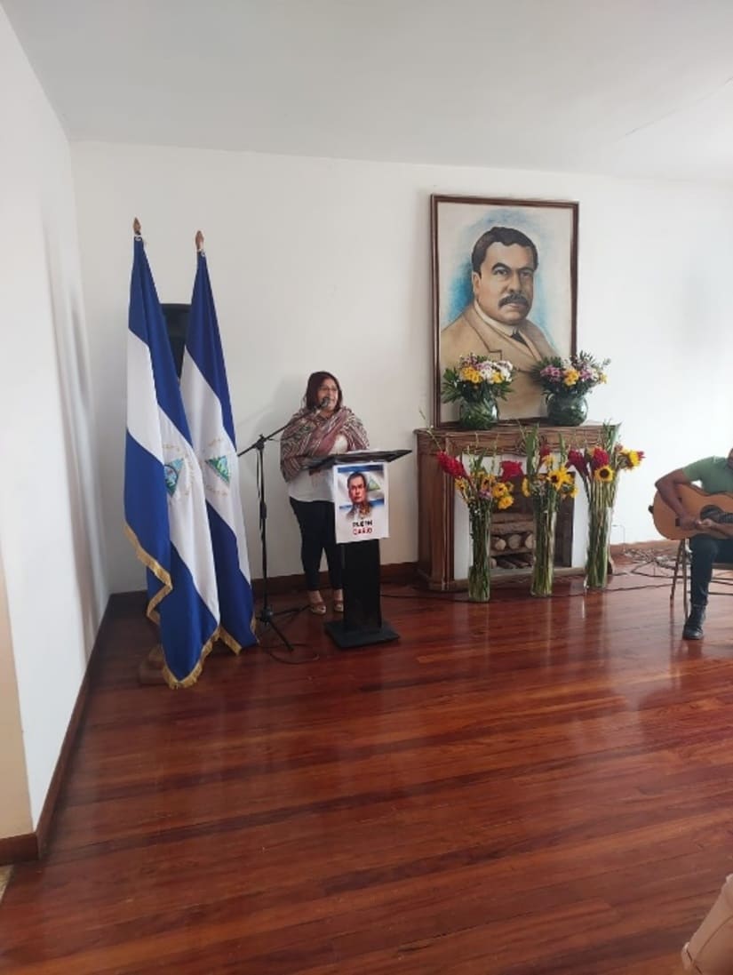 Embajada de Nicaragua en Costa Rica realiza homenaje al poeta Rubén Darío