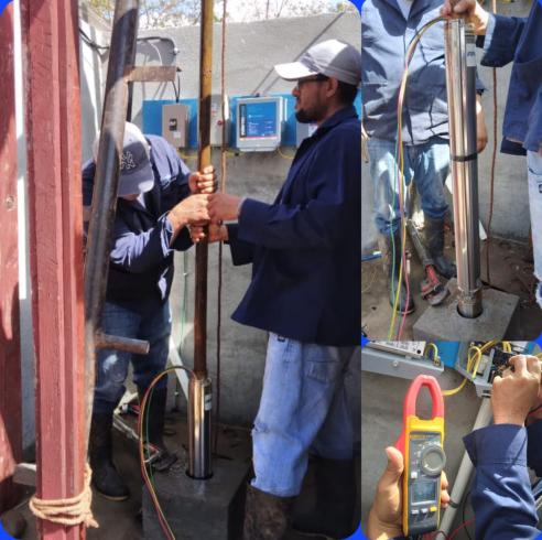 Enacal restableció servicio de agua en Potrerío, Teustepe