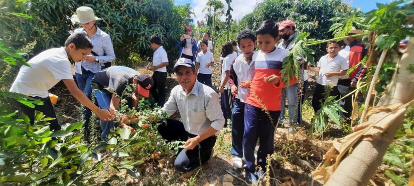 En Teustepe, Boaco se produce con técnicas de adaptación al cambio ...