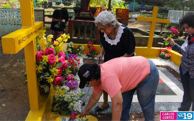 Militancia sandinista de Masaya recuerda legado inmortal de Bosco Monge