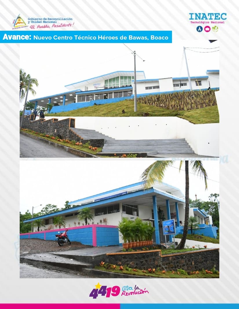 INATEC: Continúa la rehabilitación del Centro Técnico “Héroes de Bawas ...