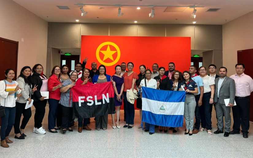 Concluye visita de delegación del FSLN en la República Popular China