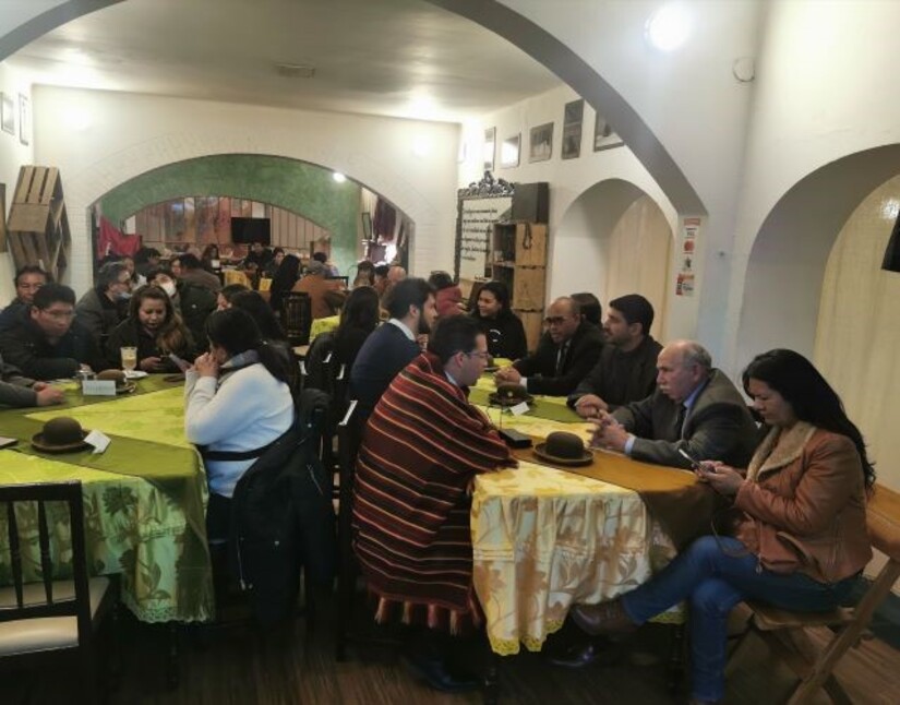 Embajada de Nicaragua en Bolivia celebró el 44/19