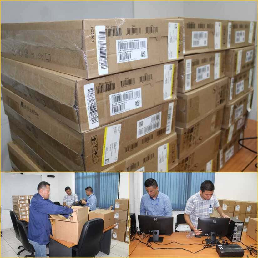 Enacal adquiere nuevos equipos de cómputo y accesorios complementarios