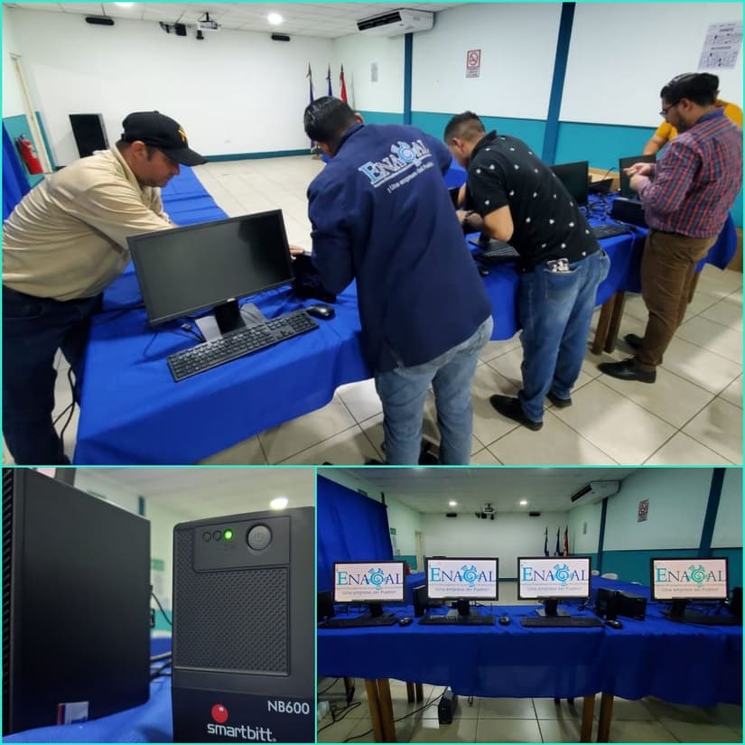 Enacal adquiere nuevos equipos de cómputo y accesorios complementarios