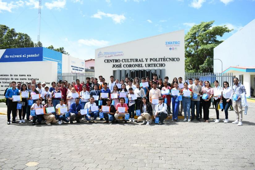Inatec entrega reconocimientos a mejores estudiantes técnicos de Nicaragua