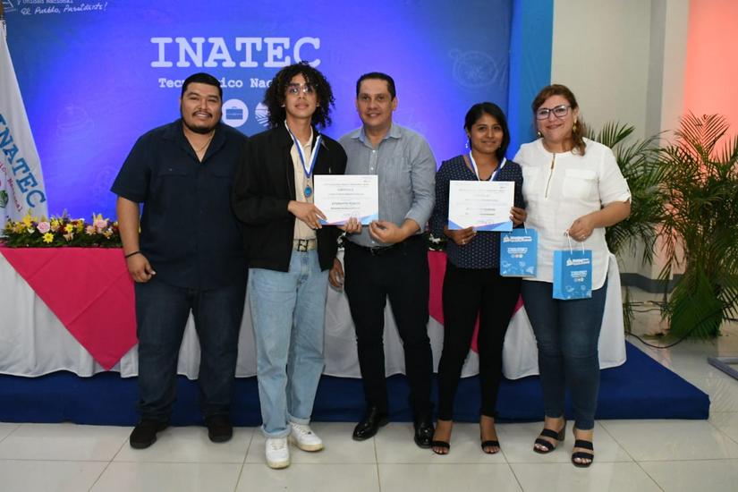 Inatec entrega reconocimientos a mejores estudiantes técnicos de Nicaragua
