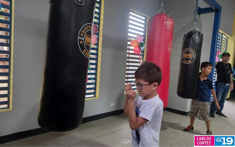 Inauguran gimnasio de boxeo Ariel Ignacio Vivas en el barrio Primero de ...