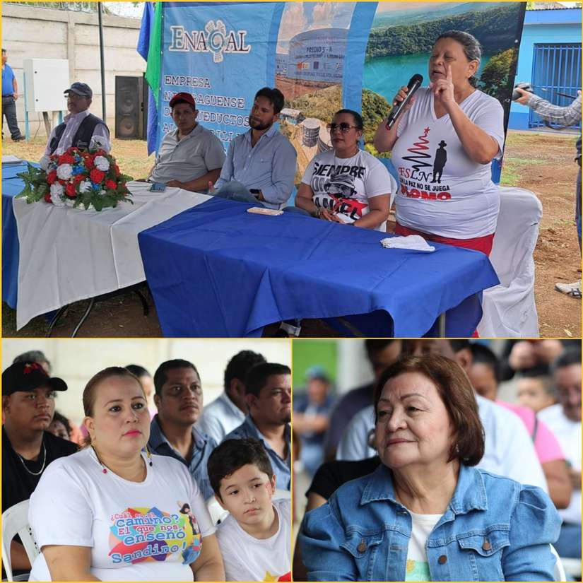 Enacal inaugura pozo en la Colonia Don Bosco, Managua