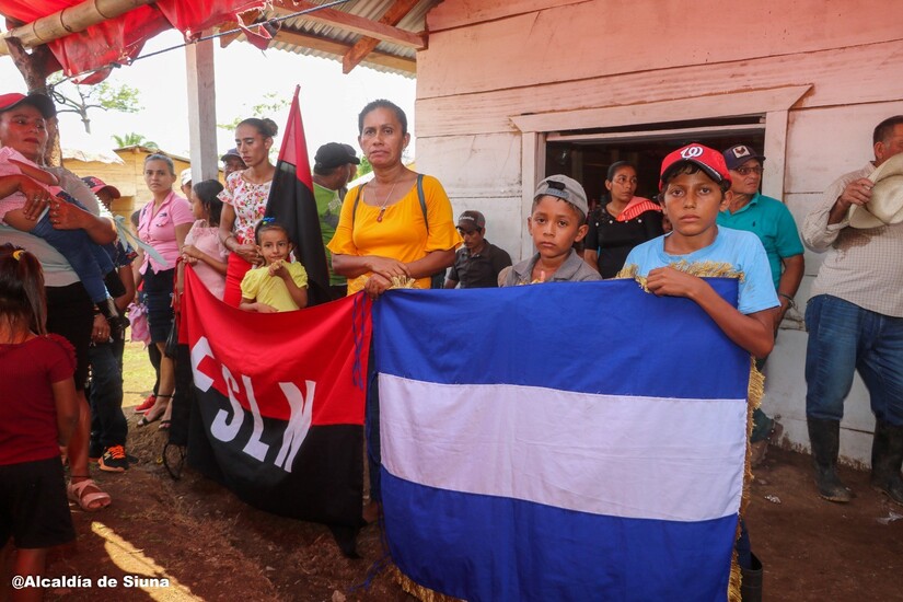 Gobierno Sandinista inauguró tramo de carretera productiva en San ...