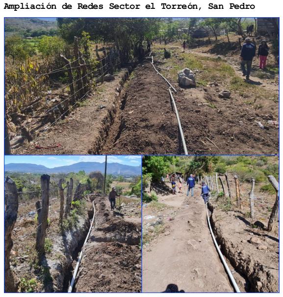 Enacal amplió servicio de agua potable en la comunidad San Pedro en Estelí