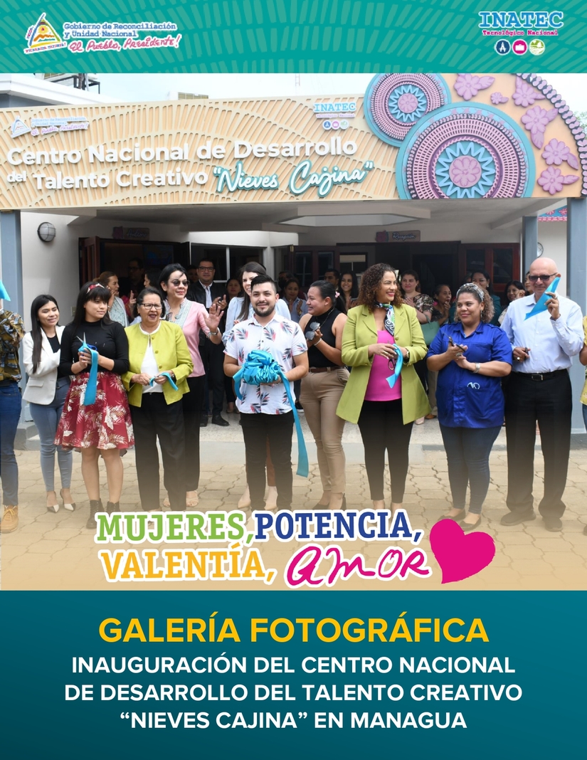 Inauguran el Centro Nacional de Desarrollo de Talento Creativo Nieves ...