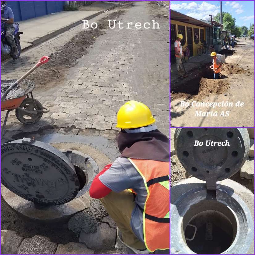 Enacal amplía y mejora alcantarillado sanitario en la ciudad de León