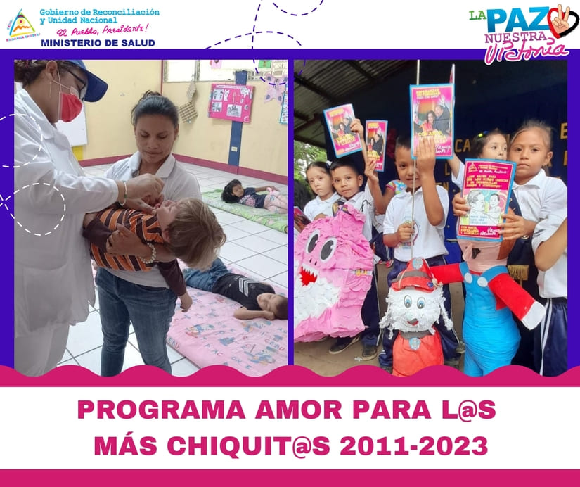 Aquí te mostramos los avances del Programa Amor para los Más Chiquitos ...