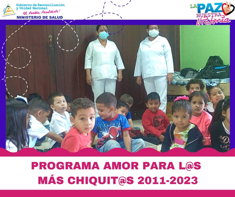 Aquí te mostramos los avances del Programa Amor para los Más Chiquitos ...