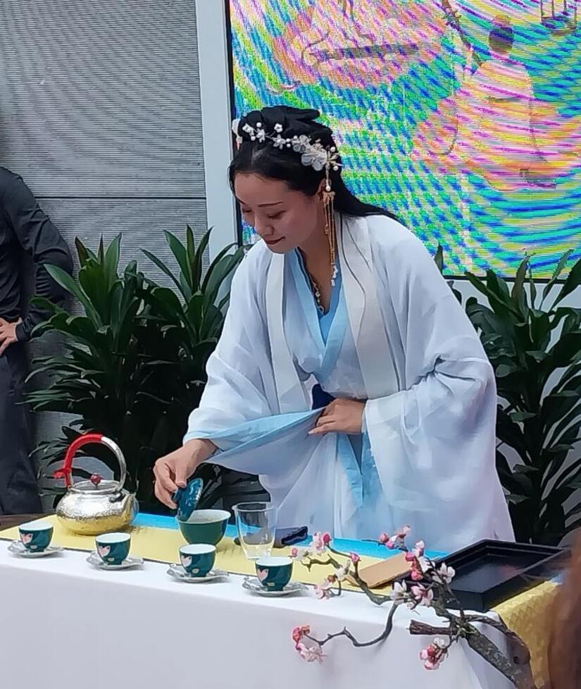 Embajada de Nicaragua en Bélgica asiste a la ceremonia china “Té para ...