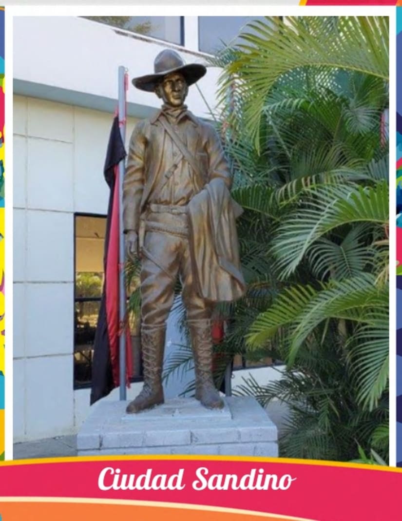 Monumentos: El General Augusto C. Sandino en cada palmo de mi Nicaragua