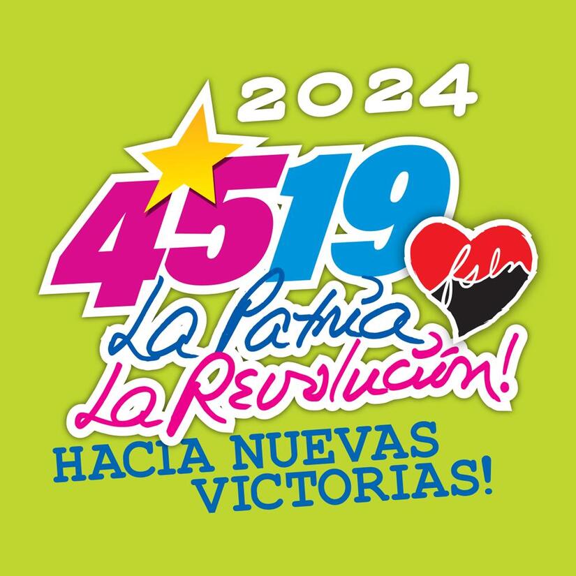 Esta es la línea gráfica para celebrar en grande la llegada del 45/19 ...