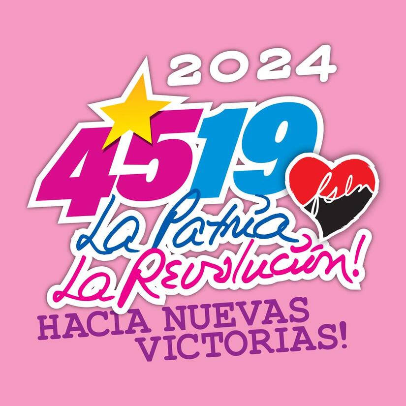 Esta es la línea gráfica para celebrar en grande la llegada del 45/19 en Patria y Revolución