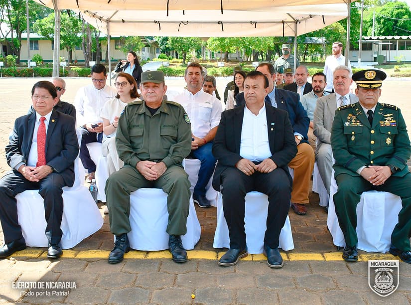 Ejército de Nicaragua rindió homenaje al General Francisco Morazán Quezada