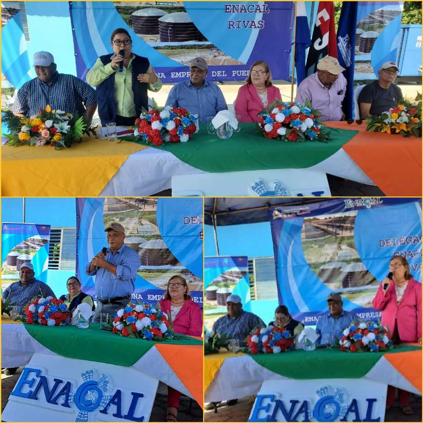 Enacal inaugura Proyecto de Alcantarillado Sanitario y Planta de ...