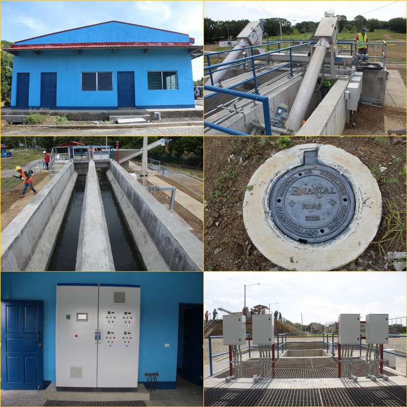 Enacal inaugura Proyecto de Alcantarillado Sanitario y Planta de ...