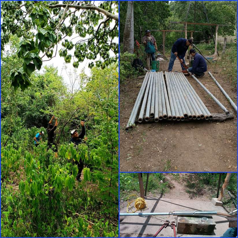 Enacal entrega Sistema de Agua Potable a familias de Las Tunitas en ...